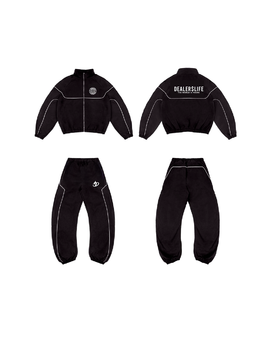 SET DEALERLIFE BLACK – DEALER CLOTHING